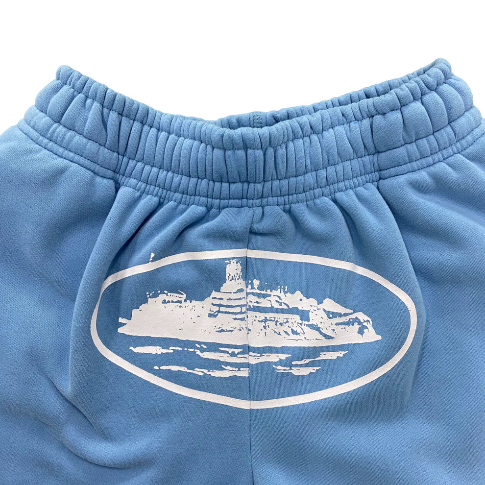 Corteiz Alcatraz Short - Sky Blue – London Shop
